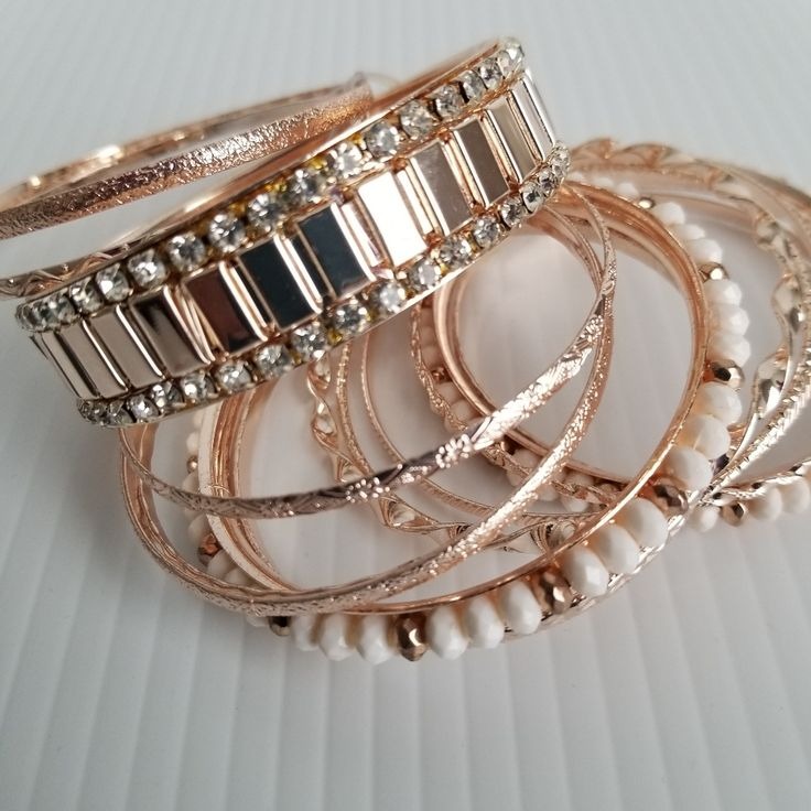 The Beauty Allure of Rose gold. Popular for elegant designs.